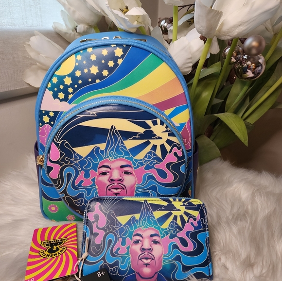 Loungefly | Bags | Jimi Hendrix Psychedelic Glow Landscape ...